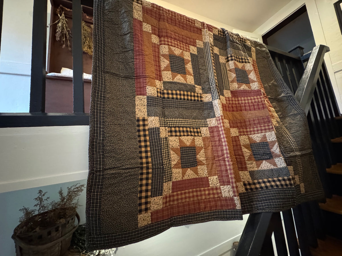 Quilt Throw Blanket Maisie Design – Crows Nest Primitive Shoppe
