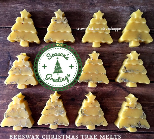Scented Beeswax Christmas Tree – Crows Nest Primitive Shoppe