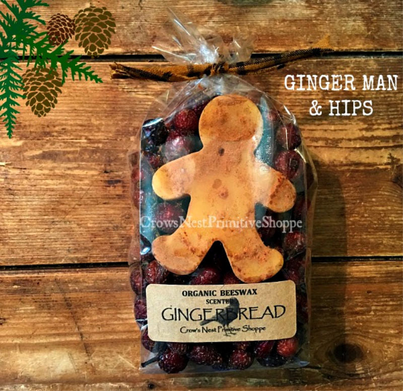 Beeswax Gingerbread Man – Crows Nest Primitive Shoppe