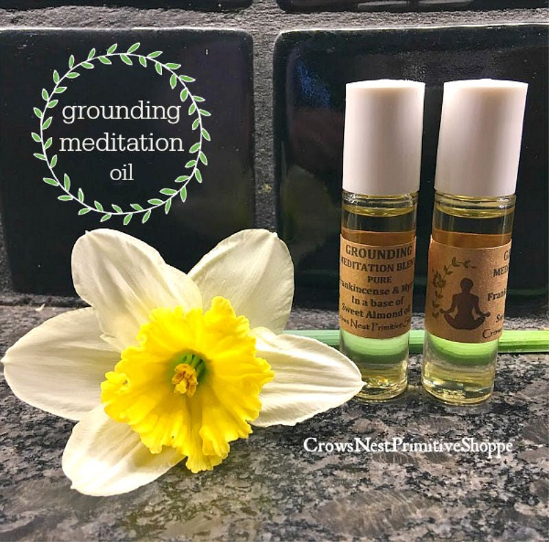 Grounding Meditation Roll-On Oil – Crows Nest Primitive Shoppe