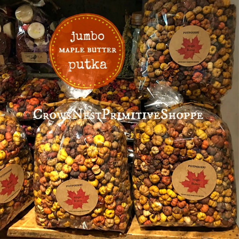 Scented Putka Pods-Maple Butter – Crows Nest Primitive Shoppe