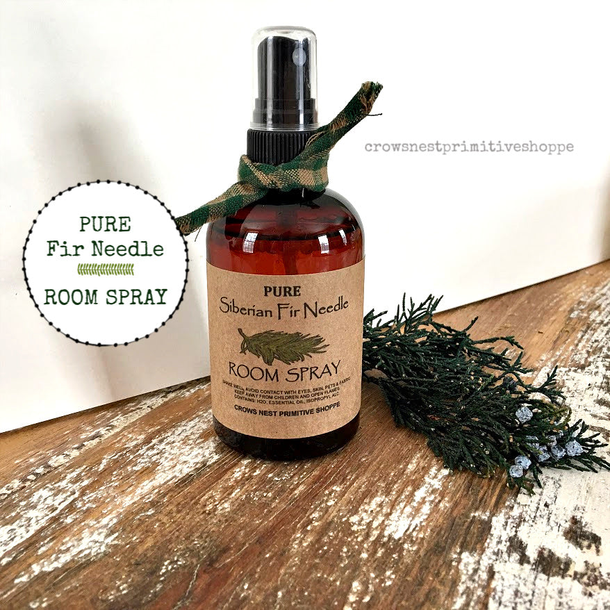 Scented Room Sprays- Pure Siberian Fir Needle – Crows Nest Primitive Shoppe