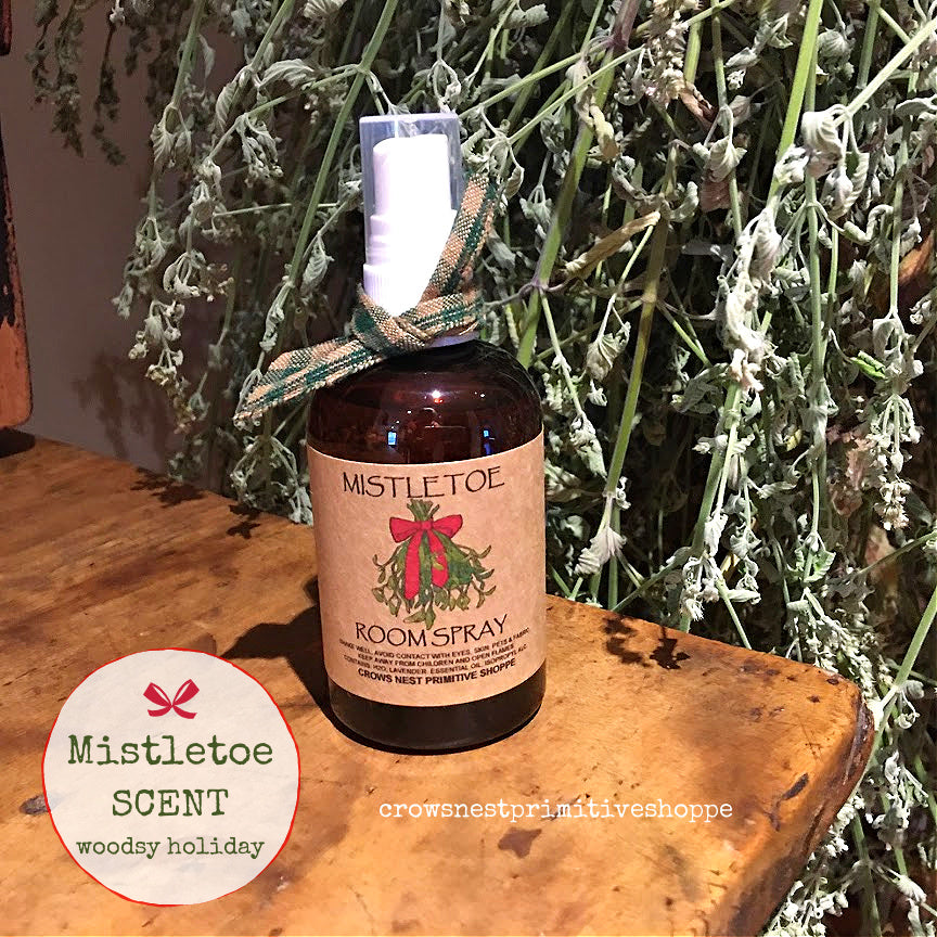 Scented Room Sprays- Mistletoe – Crows Nest Primitive Shoppe