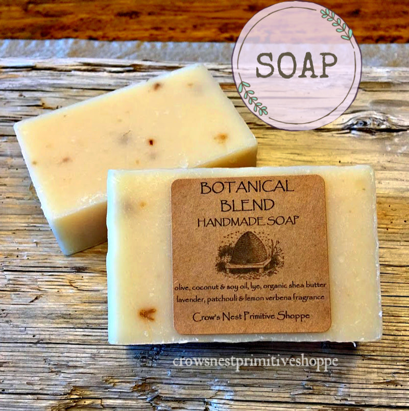 Handmade Soap- Choice of Scent – Crows Nest Primitive Shoppe