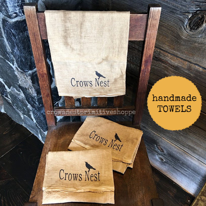 Towel-Crows Nest Design – Crows Nest Primitive Shoppe